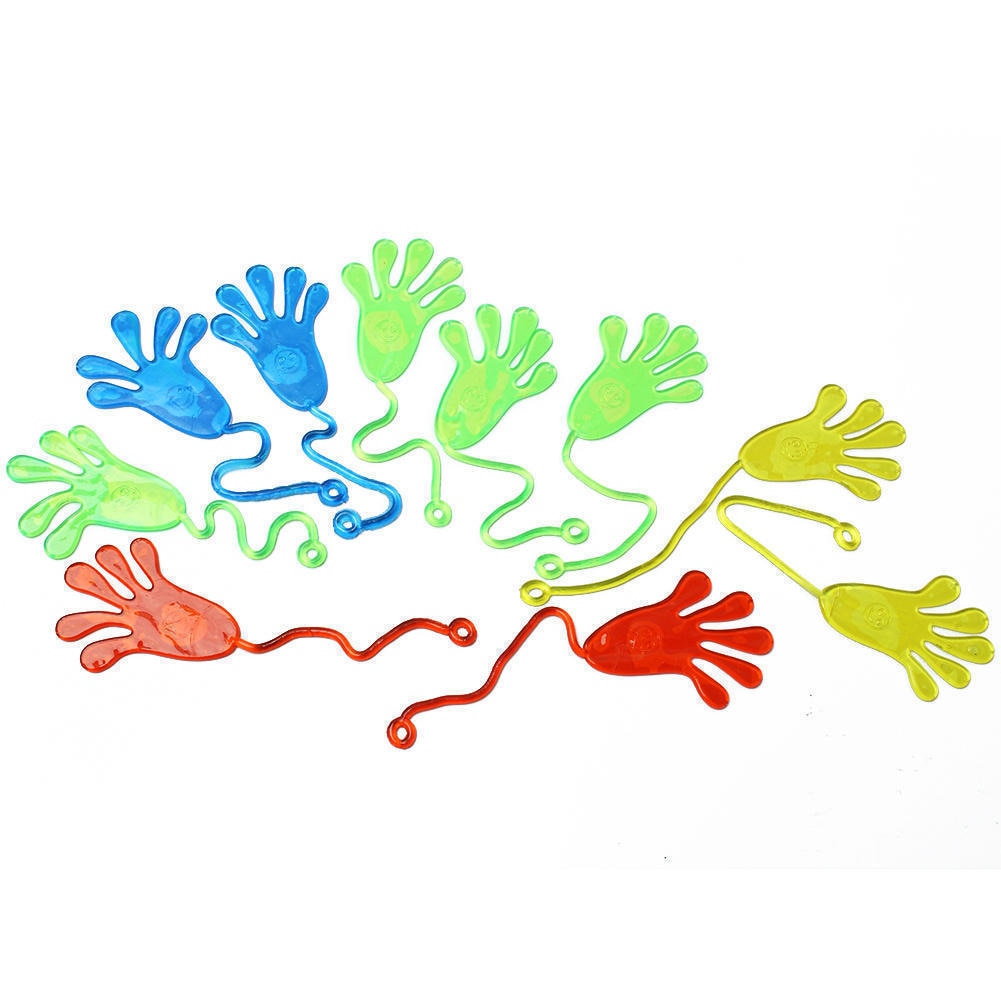 10pcs Mix Color Stretchable Squishy Hands Toy - Kid Loves Toys