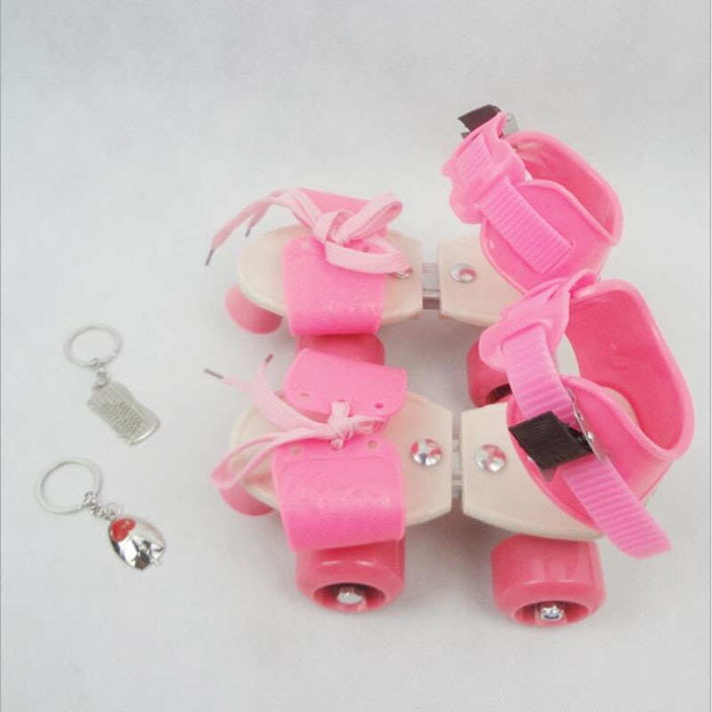 Adjustable Size 4-Wheel Roller Skates for Kids - Kid Loves Toys