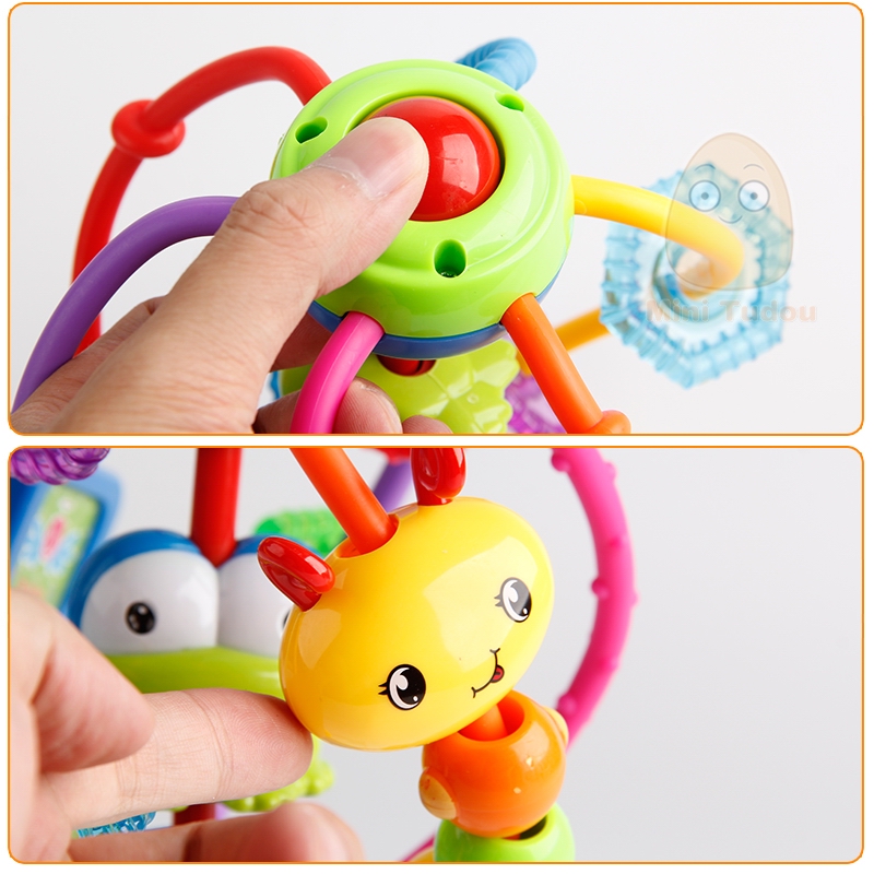 Baby Rattle Activity Ball - Kid Loves Toys