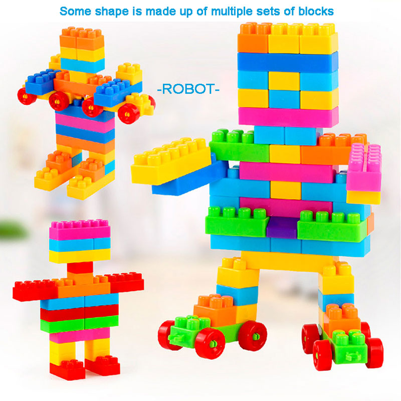 Building Blocks ABS ECO - Friendly Materials with Storage Box (110 ...