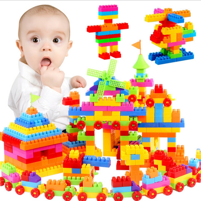 Building Blocks ABS ECO - Friendly Materials with Storage Box (110 ...