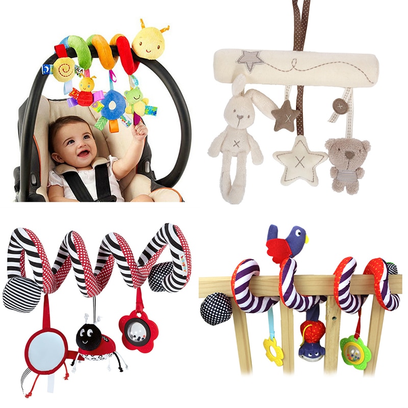Infant Car Seat/Crib/Bed/Stroller Hanging Spiral Toys - Kid Loves Toys