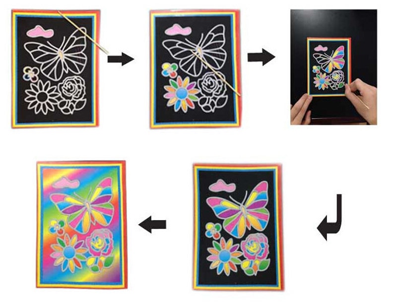 Magic Painting Paper with Drawing - Kid Loves Toys