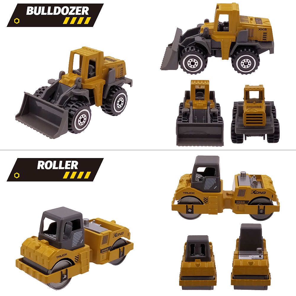 Metal City Builder Engineering Toy Vehicle - Kid Loves Toys