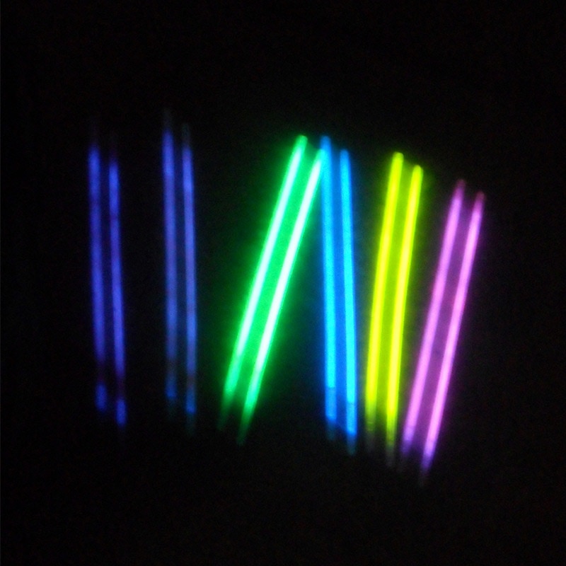Neon Light Glow Party Stick Bracelets (100 pcs.) - Kid Loves Toys