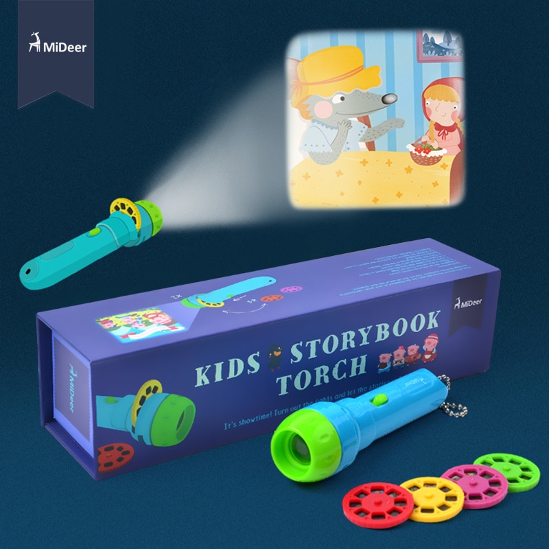 Play Bedtime Stories Mini Projector - Kid Loves Toys