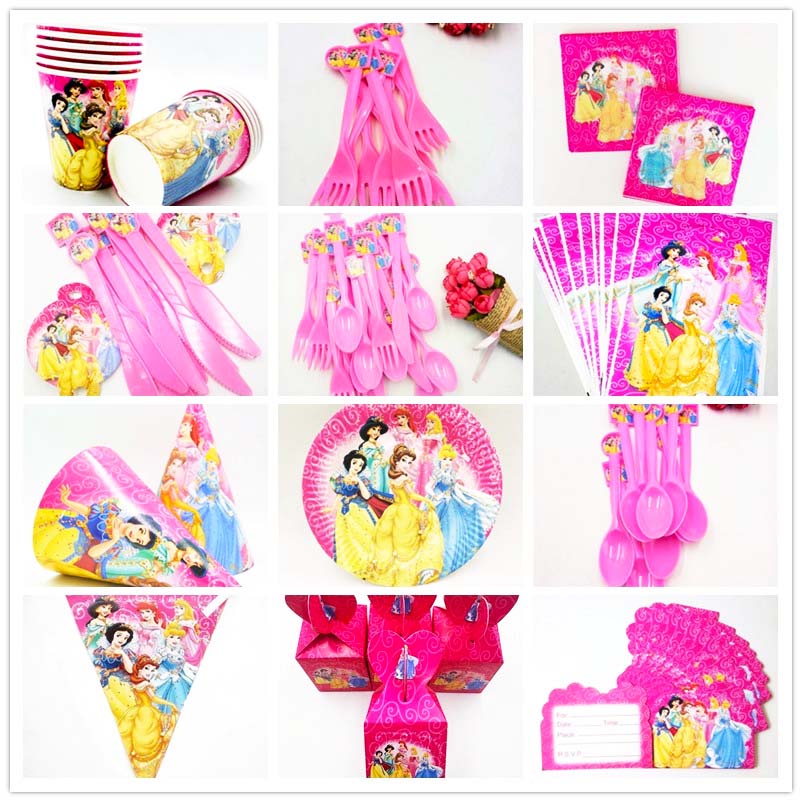 Princess Theme Party Supplies - Kid Loves Toys