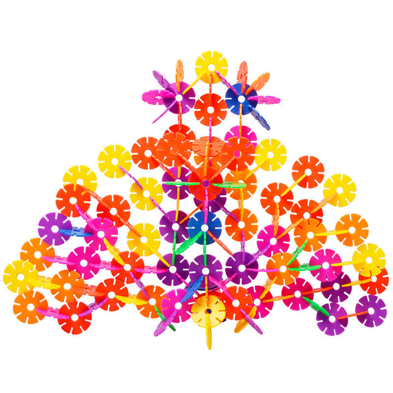 Snowflake Building Blocks For Kids - Kid Loves Toys