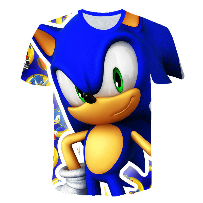 Sonic The Hedgehog T-Shirt for Kids - Kid Loves Toys