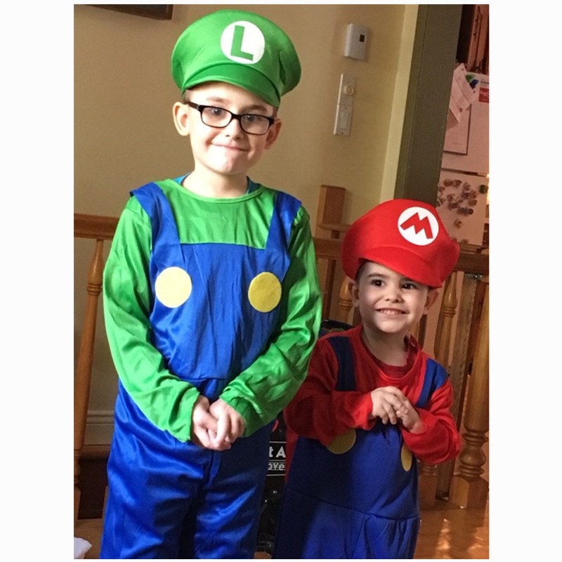 Super Mario Brothers Costume for Boys - Kid Loves Toys