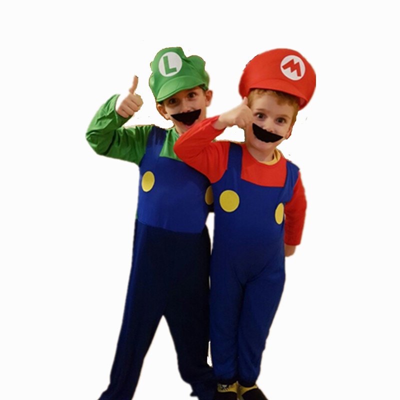 Super Mario Brothers Costume for Boys - Kid Loves Toys