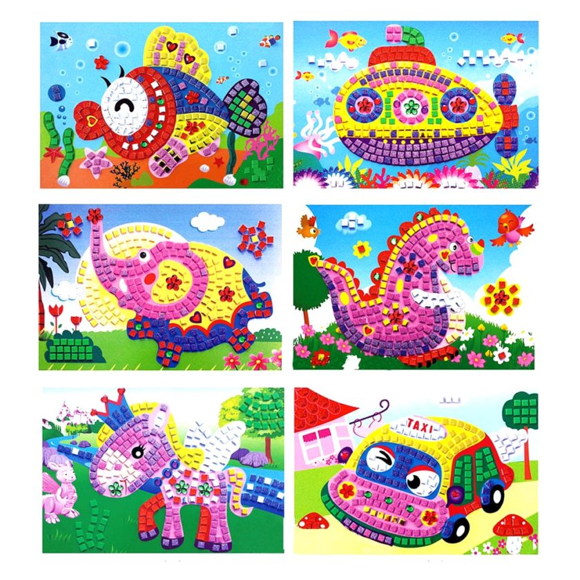 Sticker Game Craft - Kid Loves Toys