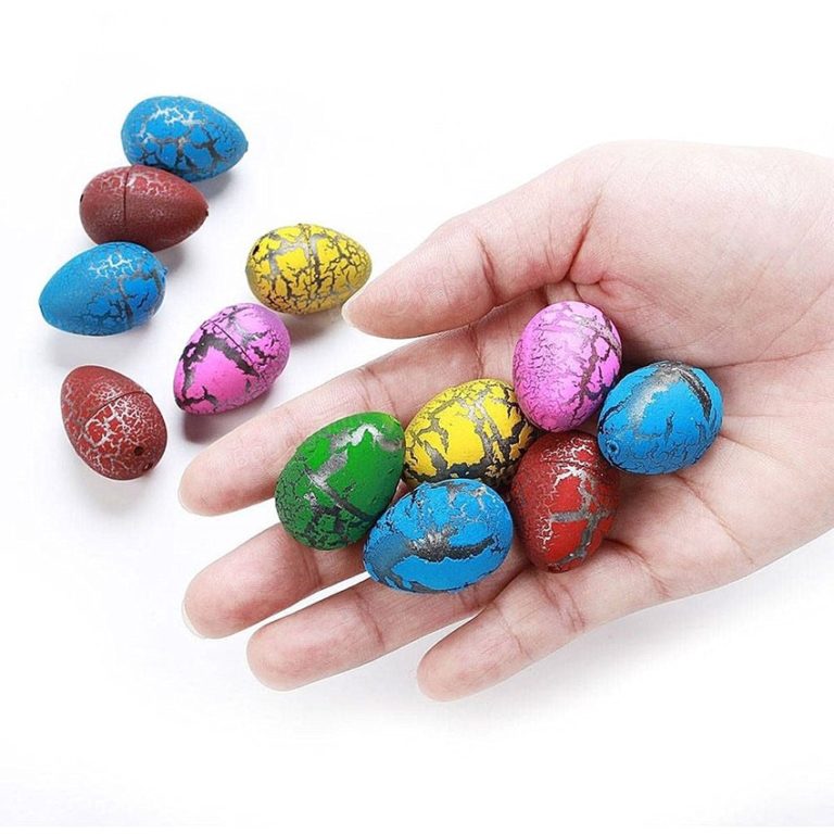 Cute Magic Hatching Growing Dinosaur Eggs (6 pcs.) - Kid Loves Toys