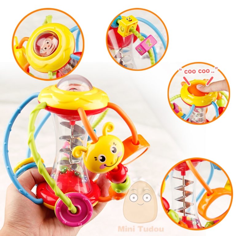 Baby Rattle Activity Ball - Kid Loves Toys
