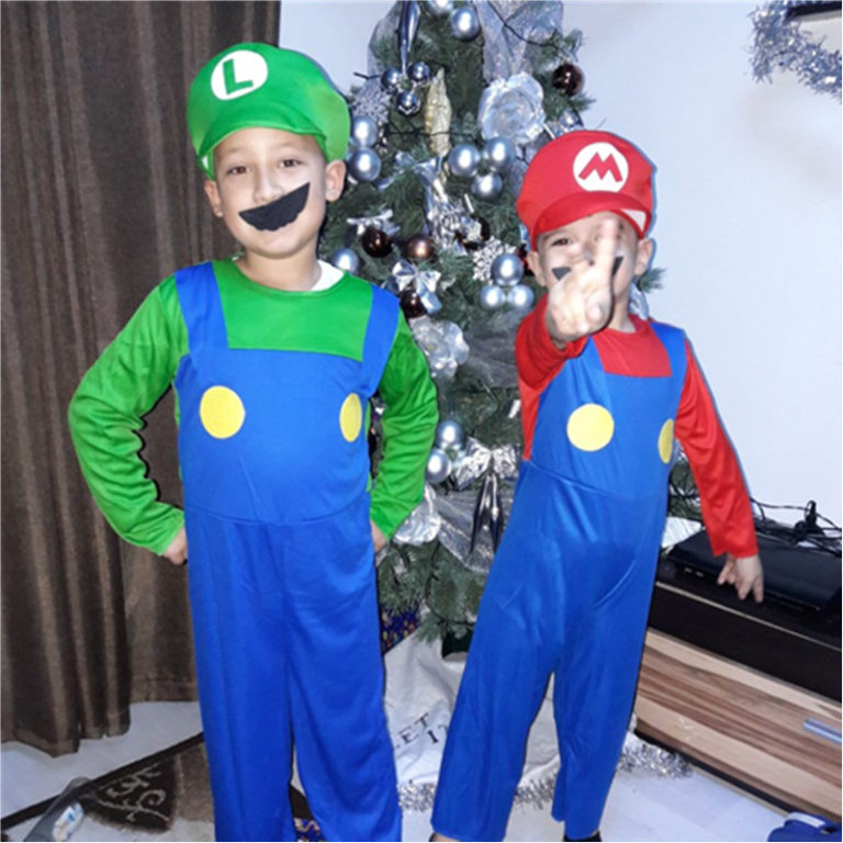 Super Mario Brothers Costume for Boys - Kid Loves Toys