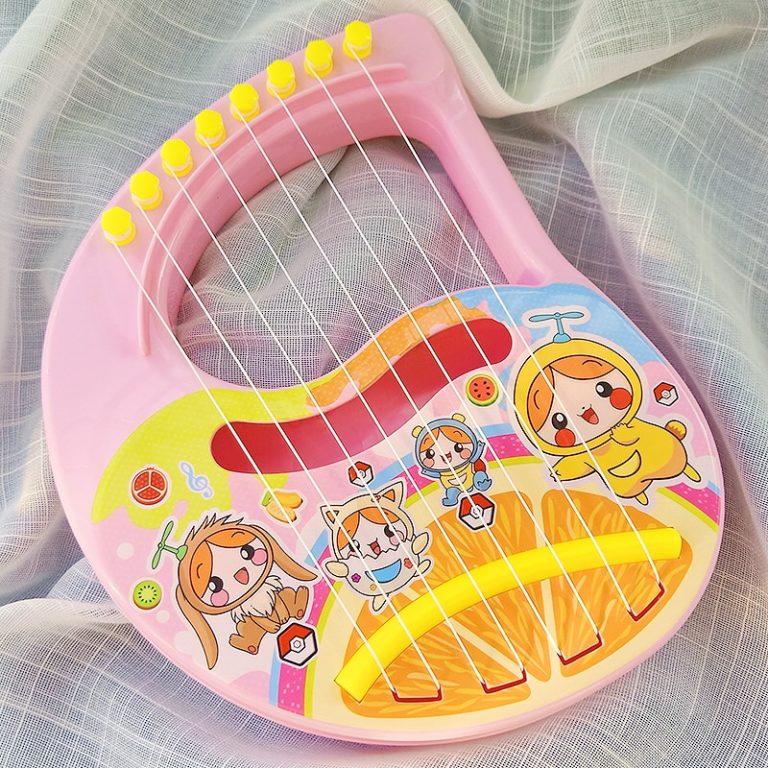 Mini Harp Music Instrument for Children - Kid Loves Toys