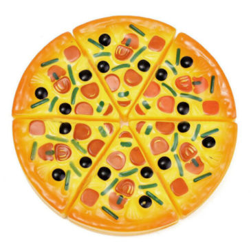 Childrens Kids Pizza Slices Pretend Play - Kid Loves Toys
