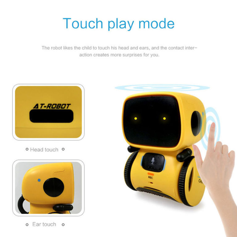 Interactive Smart Touch Control Robot - Kid Loves Toys