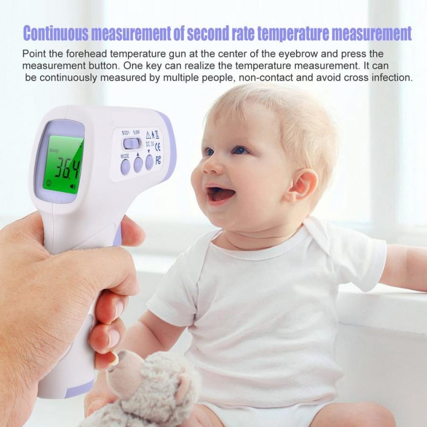 Non-Contact Digital Infrared Forehead Thermometer Gun - Kid Loves Toys